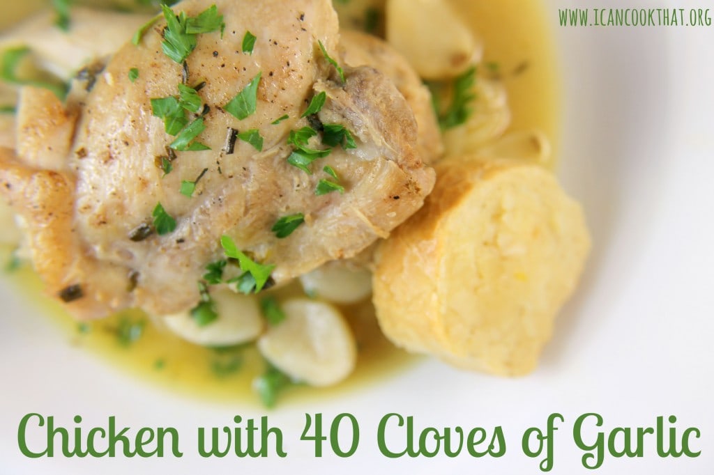 Chicken with 40 Cloves of Garlic Recipe | I Can Cook That