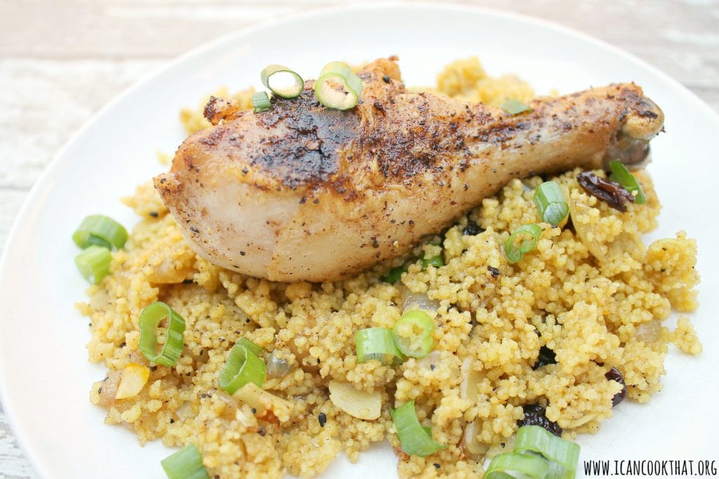 One Pot Moroccan Chicken with Couscous Recipe | I Can Cook That