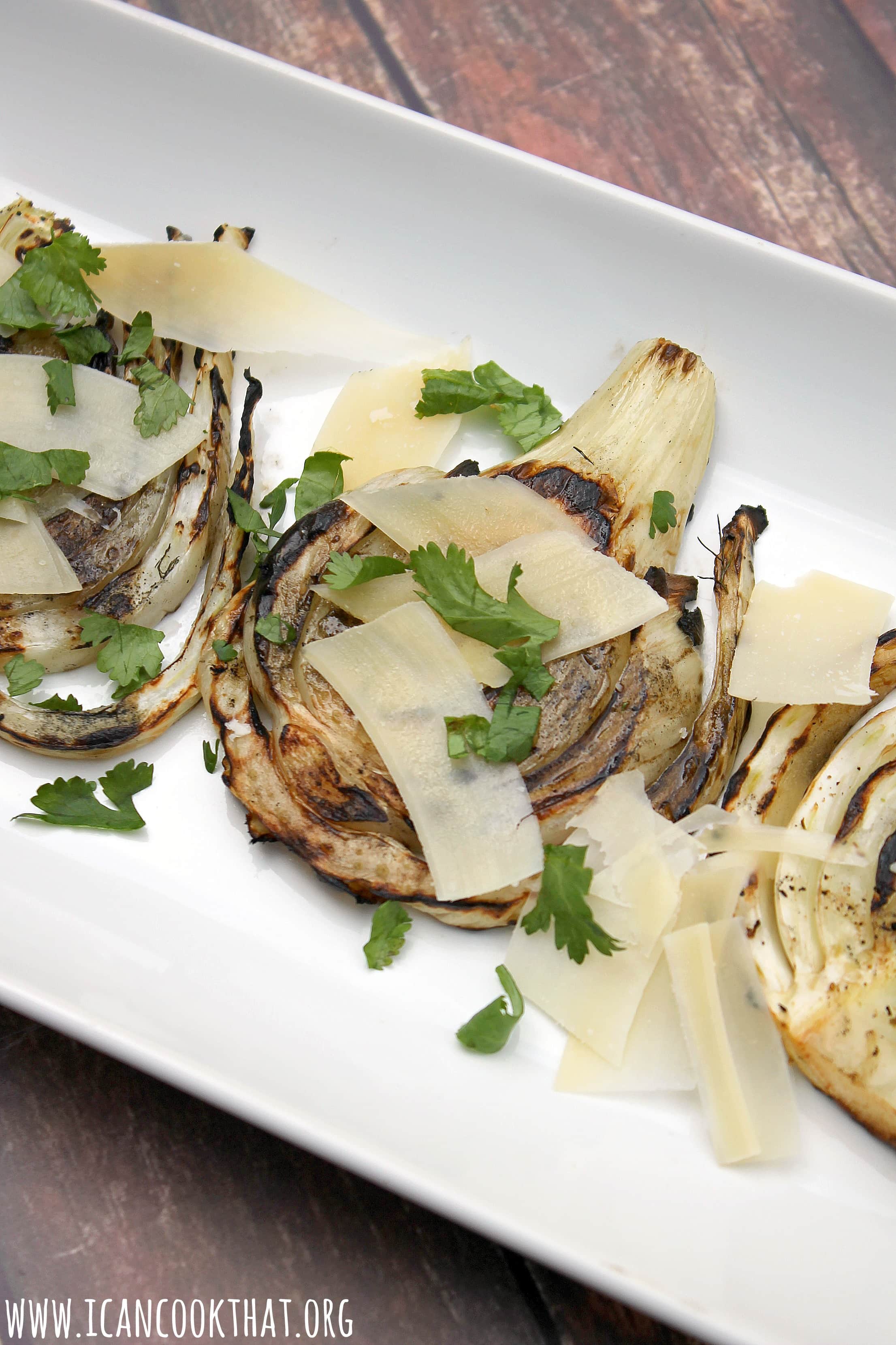 Grilled Fennel with Parmesan Recipe | I Can Cook That