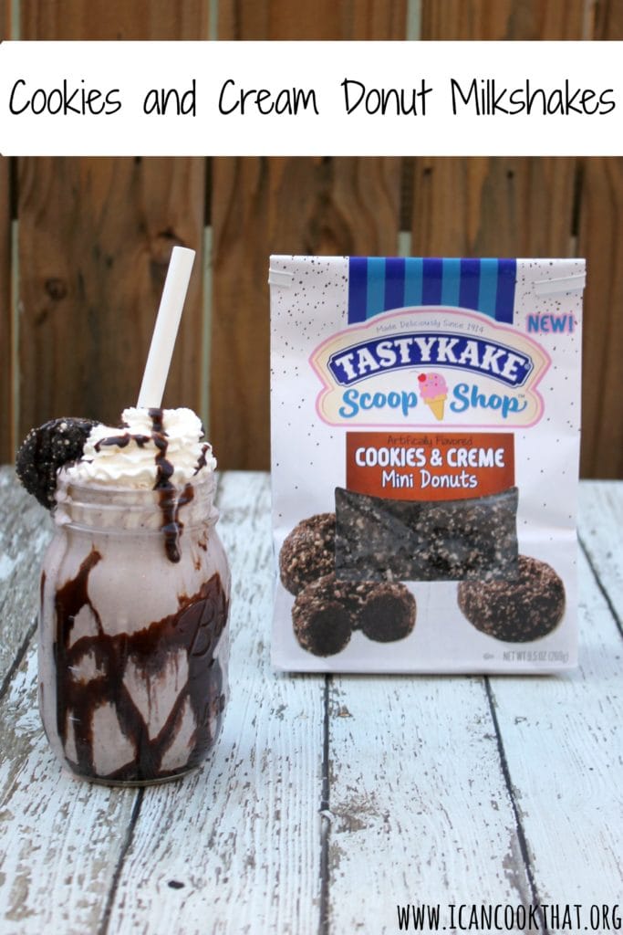 Cookies and Cream Donut Milkshake Recipe | I Can Cook That