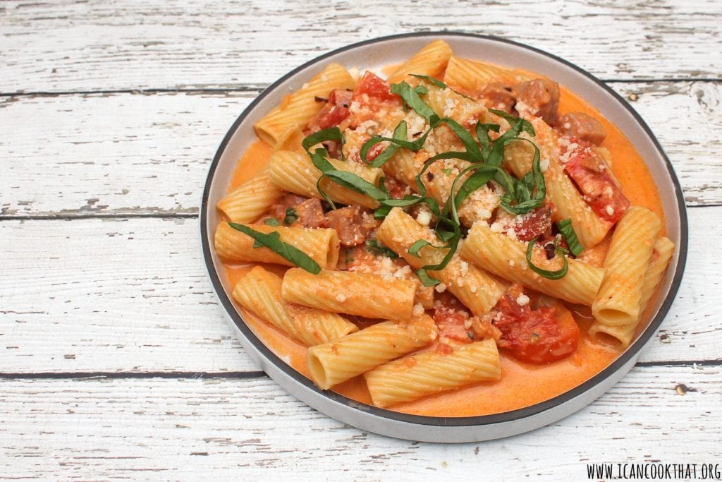 Smoked Chicken Riggies Recipe | I Can Cook That